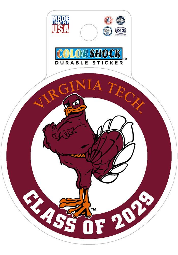 Virginia Tech Hokies Souvenir | Virginia Tech Hokies Stickers MAROON 3 ...