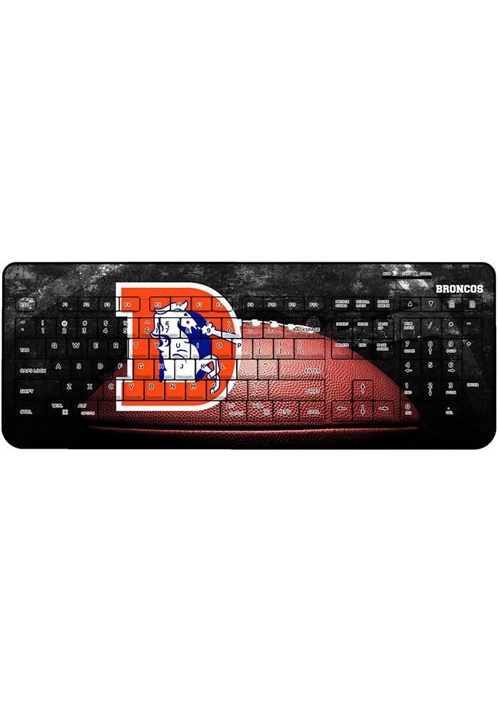 Denver Broncos BLACK Historic Legendary Wireless Keyboard - 2664980