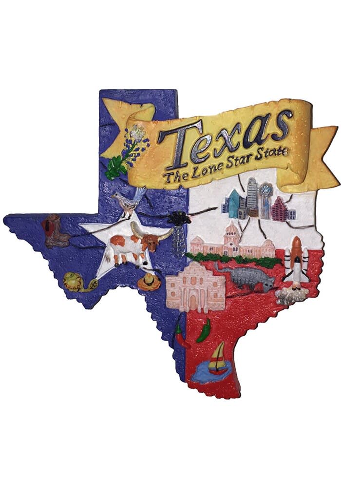Texas Blue State shape Magnet - 26950067