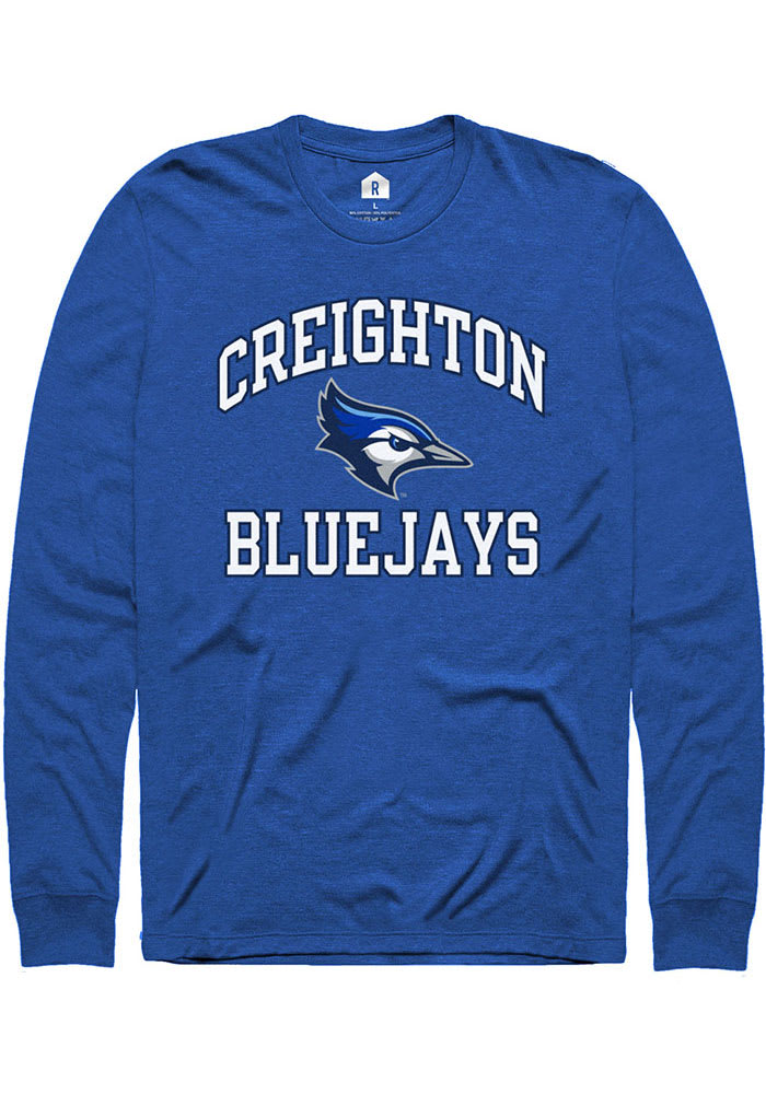 Rally Creighton Bluejays Number One Long Sleeve T Shirt ROYAL