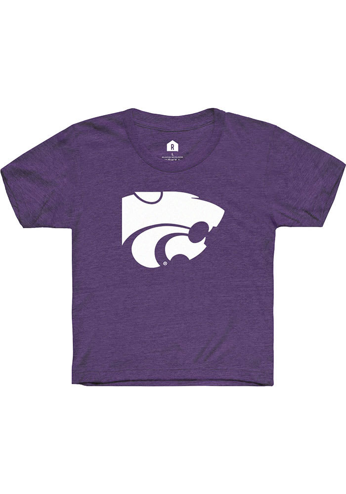 Rally K-State Wildcats Toddler PURPLE Powercat Short Sleeve Tee - 27241290