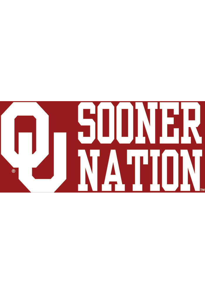 Oklahoma Sooners 3x5 Feet Design Red Silk Screen Grommet Flag - 2800234