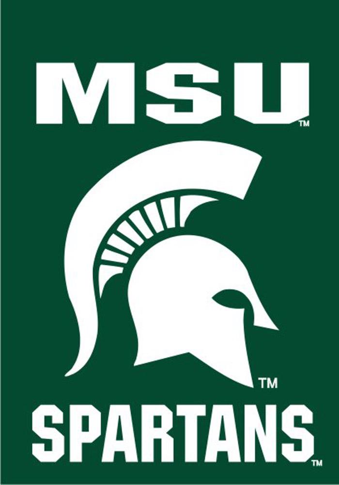 Michigan State Spartans GREEN 30x40 Graphic Banner - 280163