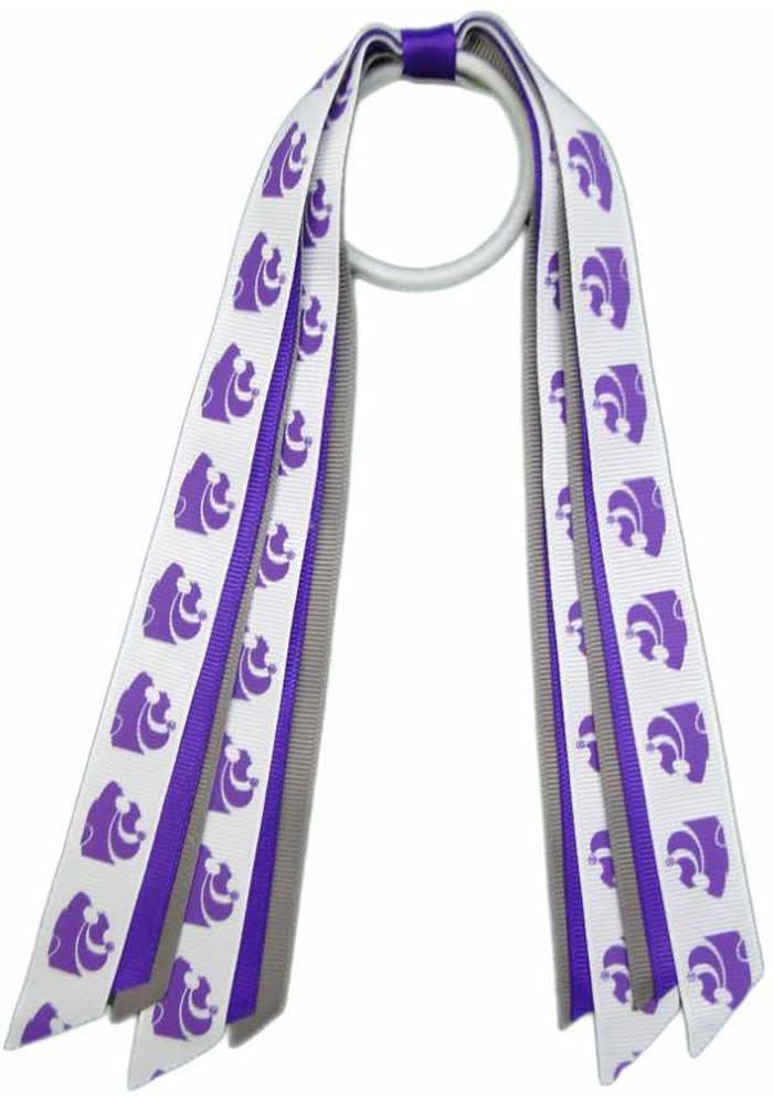 K-State Wildcats PURPLE Streamer Kids Hair Ribbons - 2810427