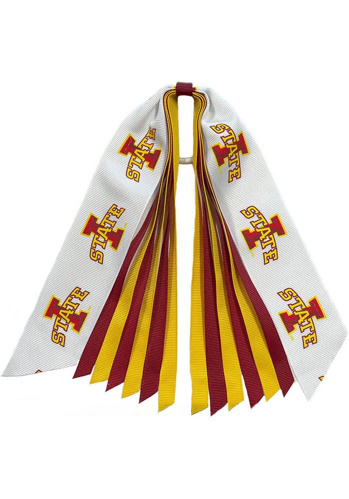 Iowa State Cyclones Red Pony Kids Hair Ribbons - 2810612