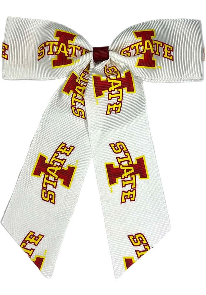 Iowa State Cyclones Red Pony Design Kids Hair Ribbons - 2810618