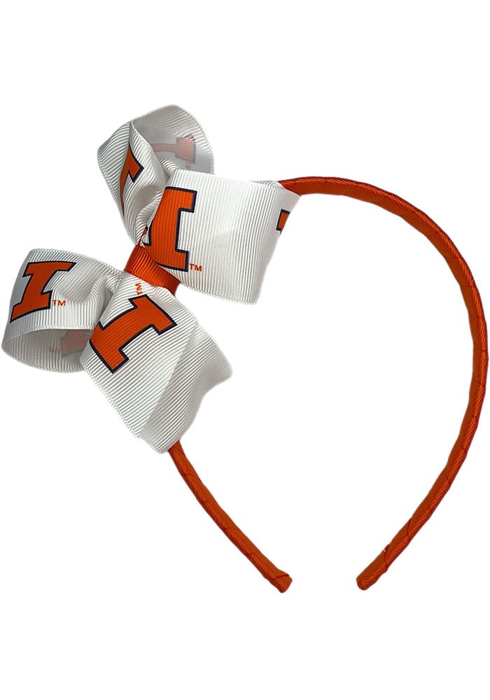 ORANGE Wrapped Illinois Fighting Illini Youth Headband - 2811258