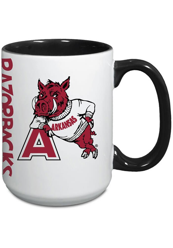 Arkansas Razorbacks CARDINAL 15oz Vintage Core Ceramic Mug - 2840645