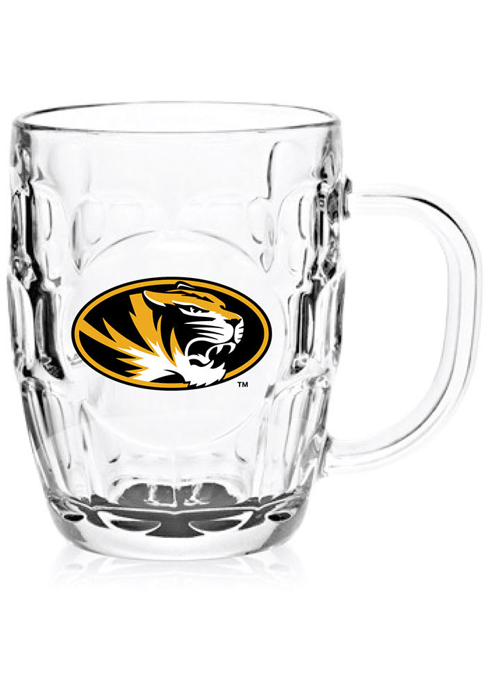 Missouri Tigers BLACK 20oz Dimpled Pint Glass - 2841012