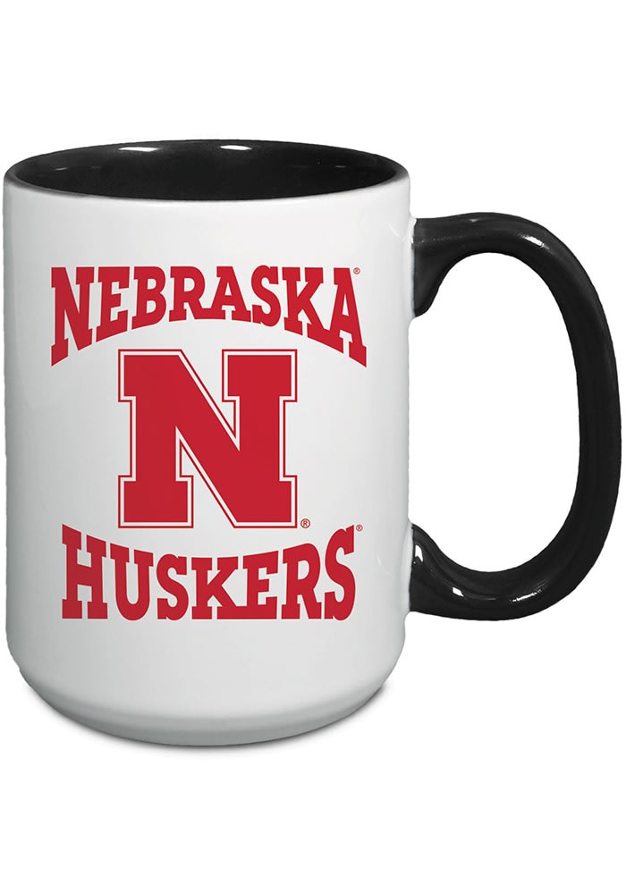 Nebraska Cornhuskers Red 15oz Combo Ceramic Mug - 2841158