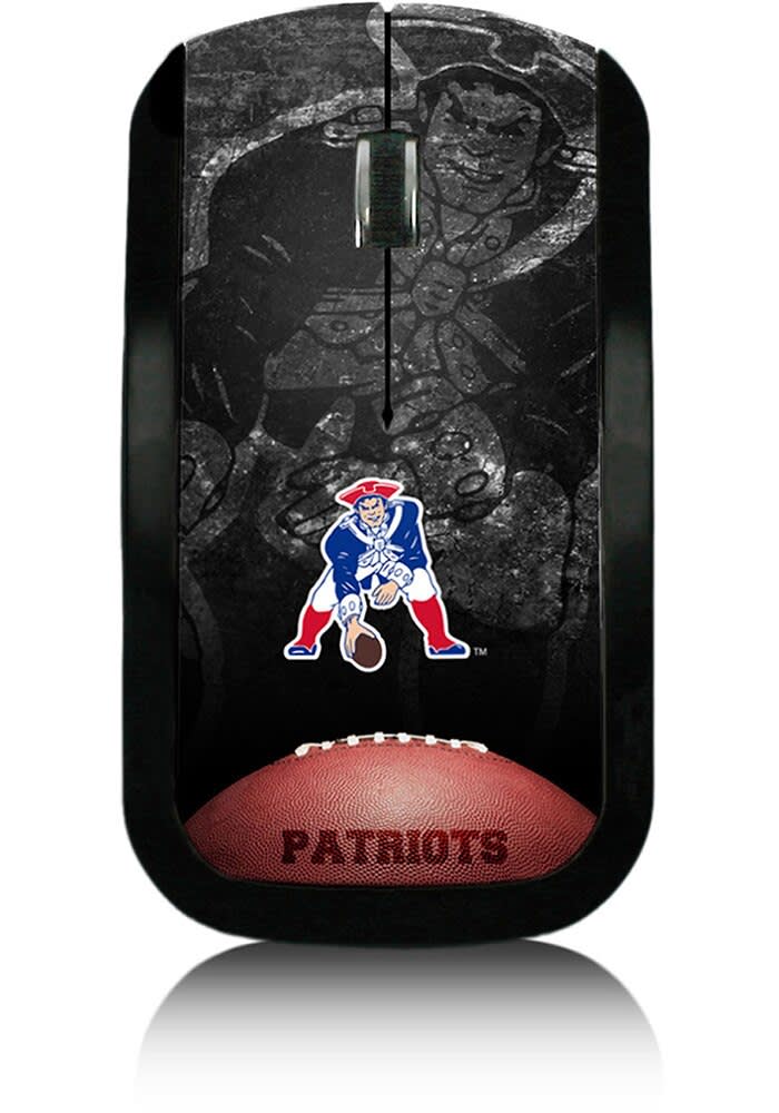 New England Patriots BLACK Historic Legendary Wireless Mouse - 2870485