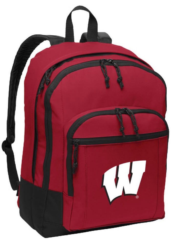 Jardine Wisconsin Badgers Red University Backpack - 29612229