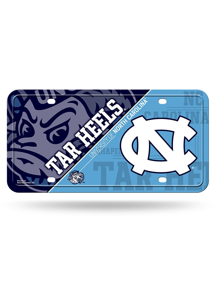 North Carolina Tar Heels License Plate- North Carolina Tar Heels ...