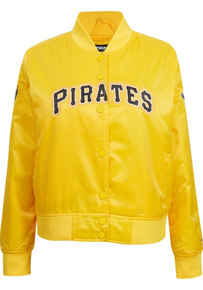 Pro Standard Pittsburgh Pirates Mens YELLOW Classic Light Weight Jacket ...