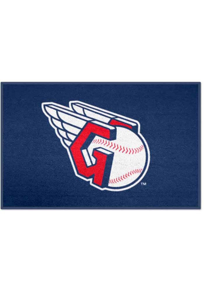 Cleveland Guardians Logo Interior Rug NAVY - 31993353