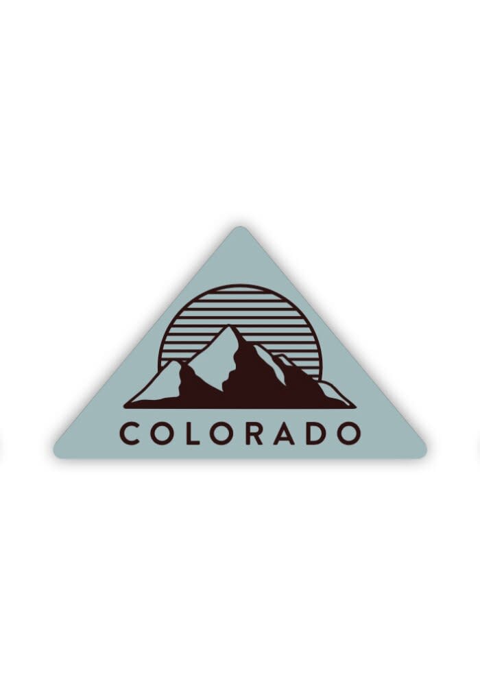 Colorado Souvenir | Colorado Stickers ROYAL Triangle Mountain - 3240024
