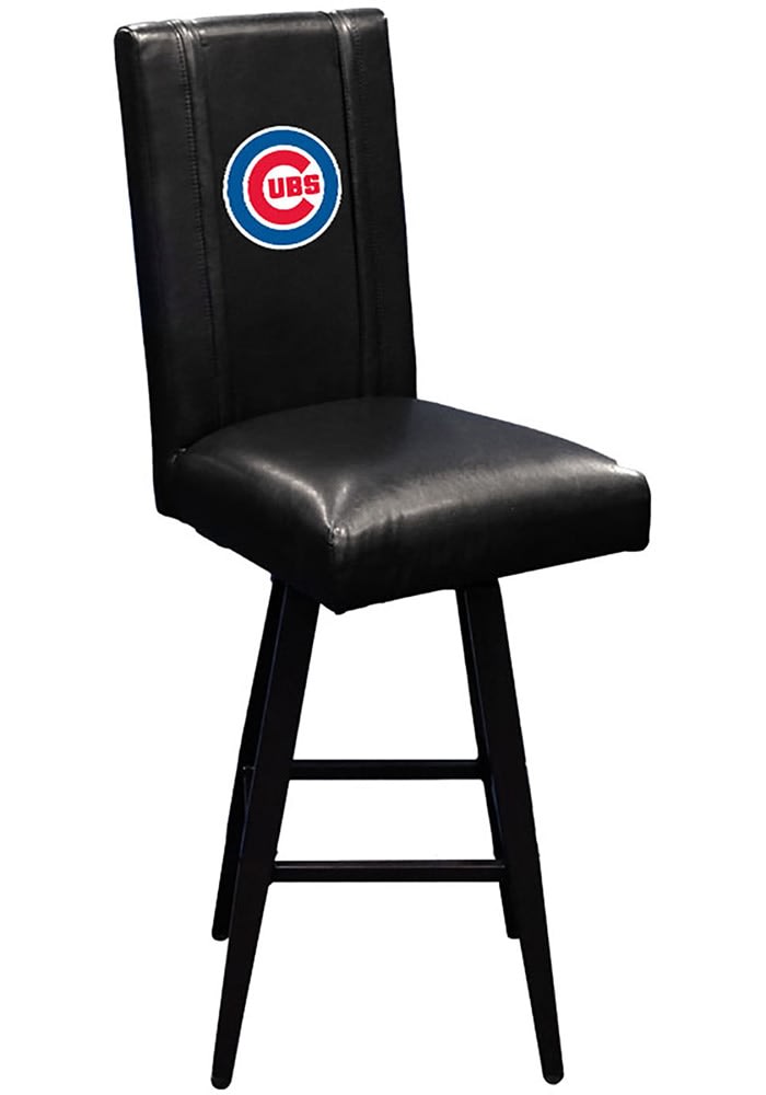 Chicago Cubs BLACK Swivel Club Chair - 3260753