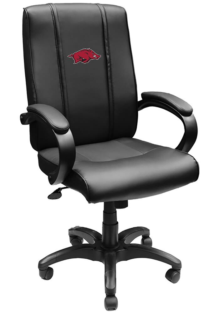 Arkansas Razorbacks Game Room | Arkansas Razorbacks Desk Chair BLACK ...