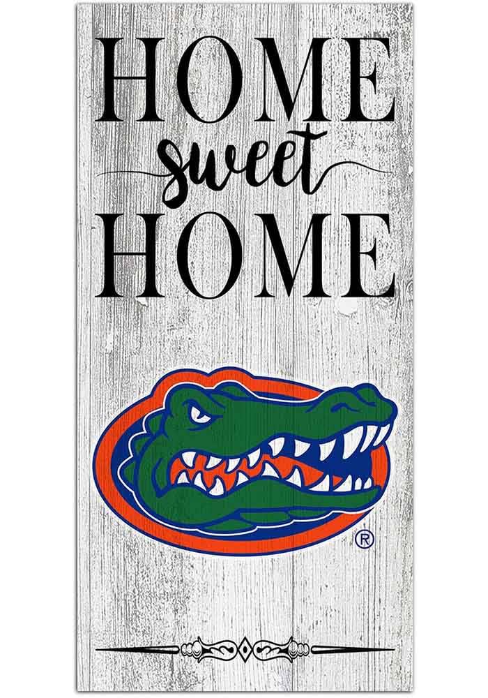 Florida Gators Home Sweet Home Whitewashed Sign ORANGE - 326202486