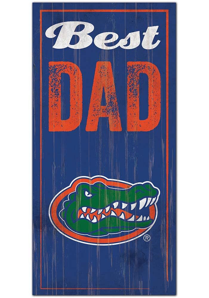 Florida Gators Best Dad Sign ORANGE - 326202533