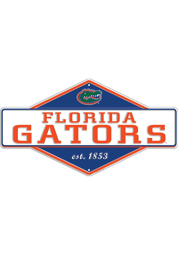 Florida Gators Diamond Panel Sign ORANGE - 326202538