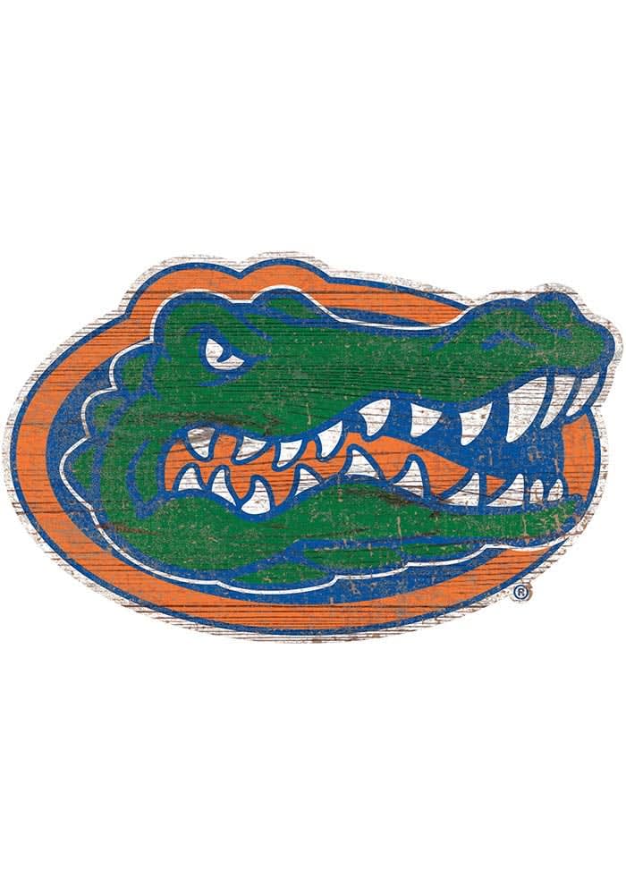 Florida Gators Team Logo 8 Inch Cutout Sign ORANGE - 326202585