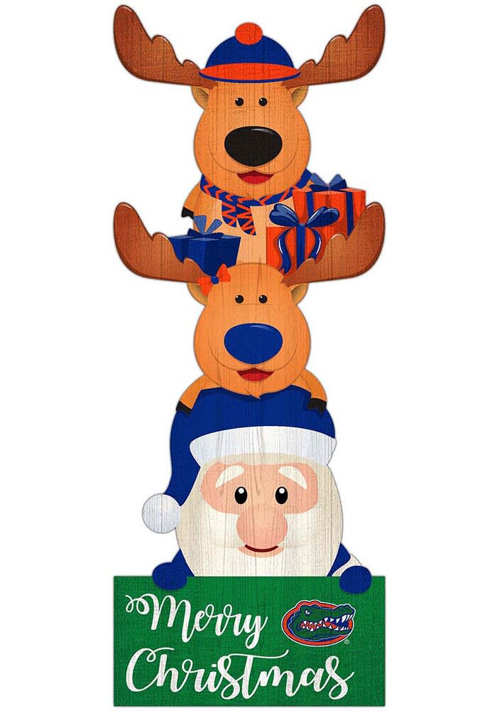 Florida Gators 31 Inch Santa Stack Leaner Sign ORANGE - 326202711