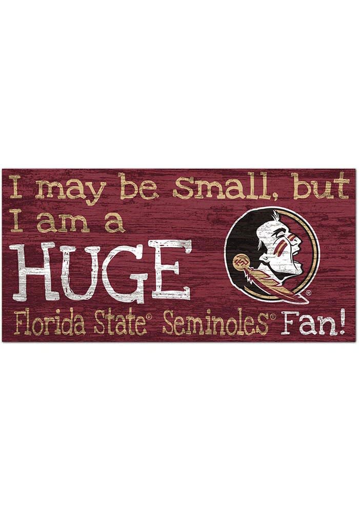 Florida State Seminoles Huge Fan Sign MAROON - 326202813