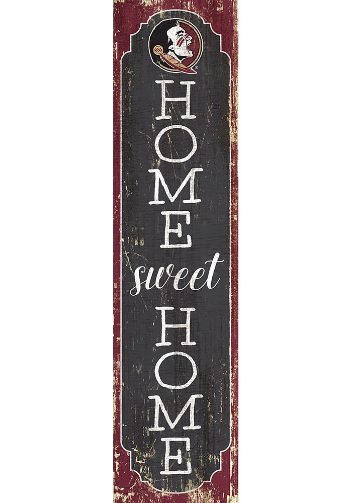 Florida State Seminoles 24 Inch Home Sweet Home Leaner Sign MAROON ...