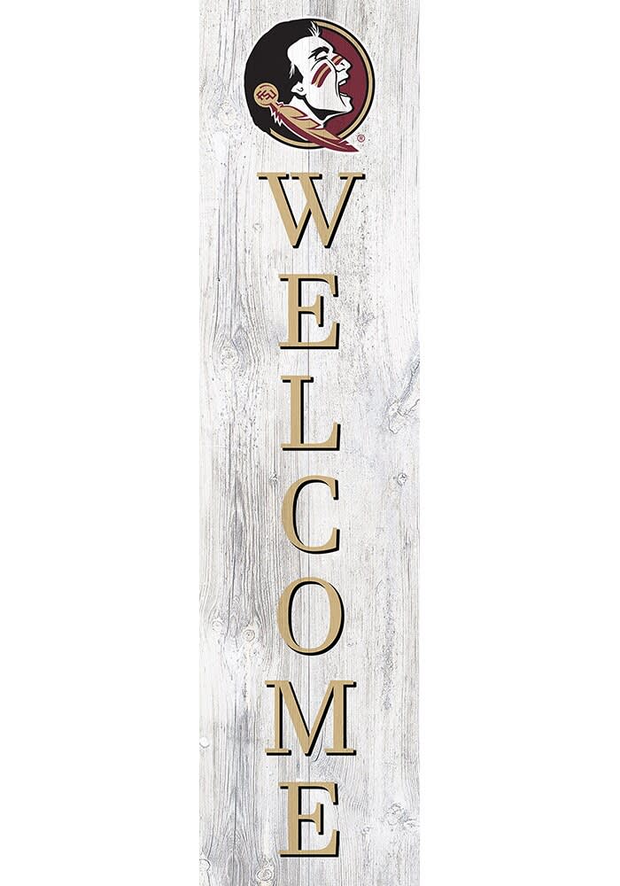 Florida State Seminoles 24 Inch Welcome Leaner Sign MAROON - 326202929