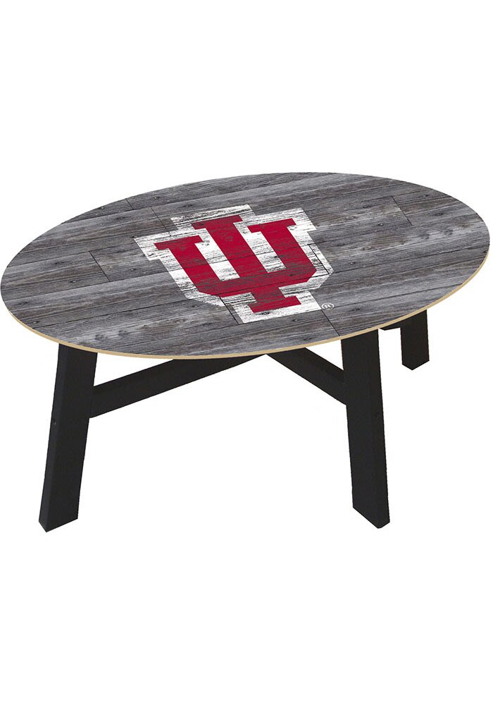 Indiana Hoosiers Red Distressed Wood Coffee Table - 326203963