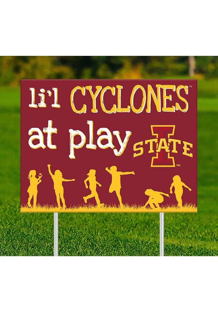 Iowa State Cyclones Red Little Fans at Play Yard Sign - 326204341