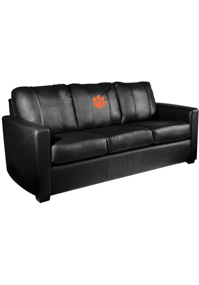 Clemson Tigers BLACK Faux Leather Club Chair - 3262052