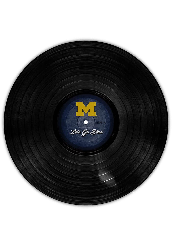 Michigan Wolverines 12 Inch Vinyl Circle Sign BLUE - 326206502