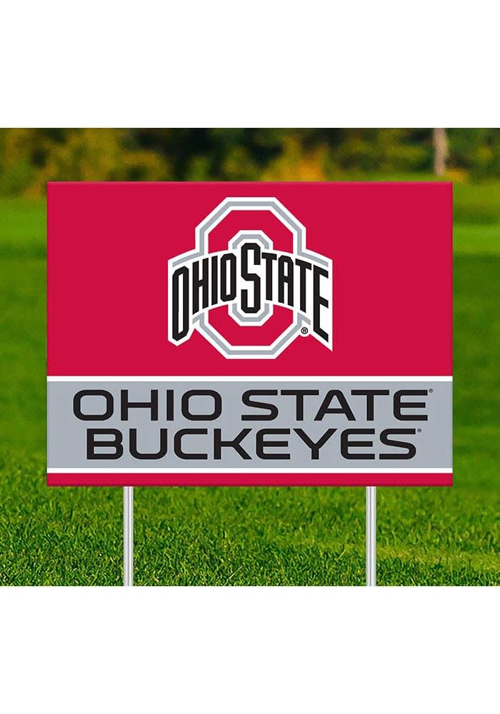 Ohio State Buckeyes Red Team Yard Sign - 326208411