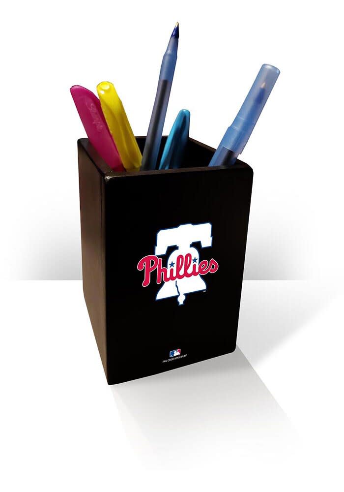Philadelphia Phillies BLUE Team Logo Desk Caddy - 32620968