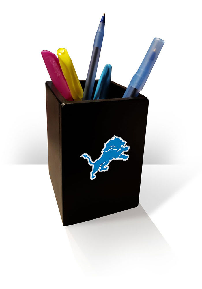 Detroit Lions BLUE Team Logo Desk Caddy - 32620980