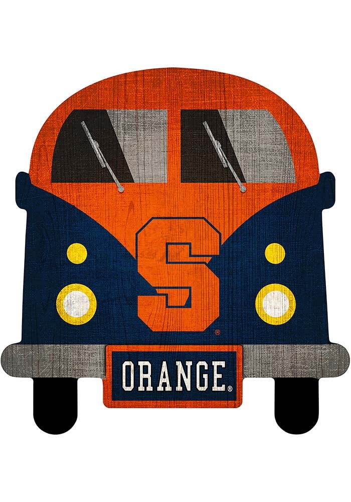 Syracuse Orange Team Bus Sign ORANGE - 326210772
