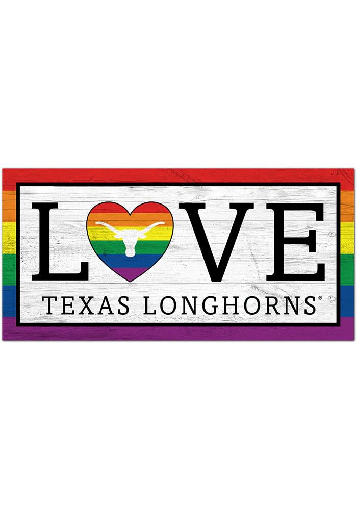 Texas Longhorns LGBTQ Love Sign BURNTORANGE - 326211781