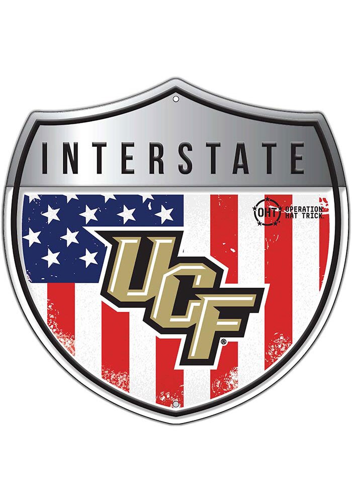 UCF Knights 24in Americana Interstate Sign GREEN - 326212219