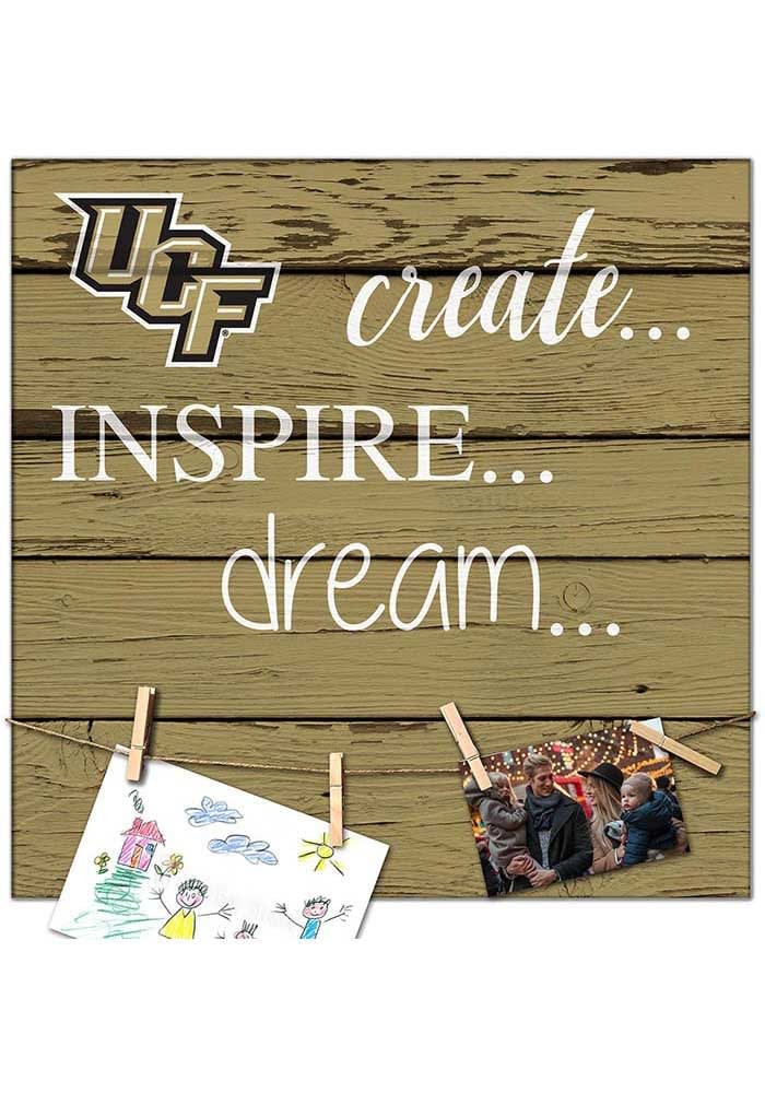 UCF Knights Create Inspire Dream Sign GREEN - 326212275
