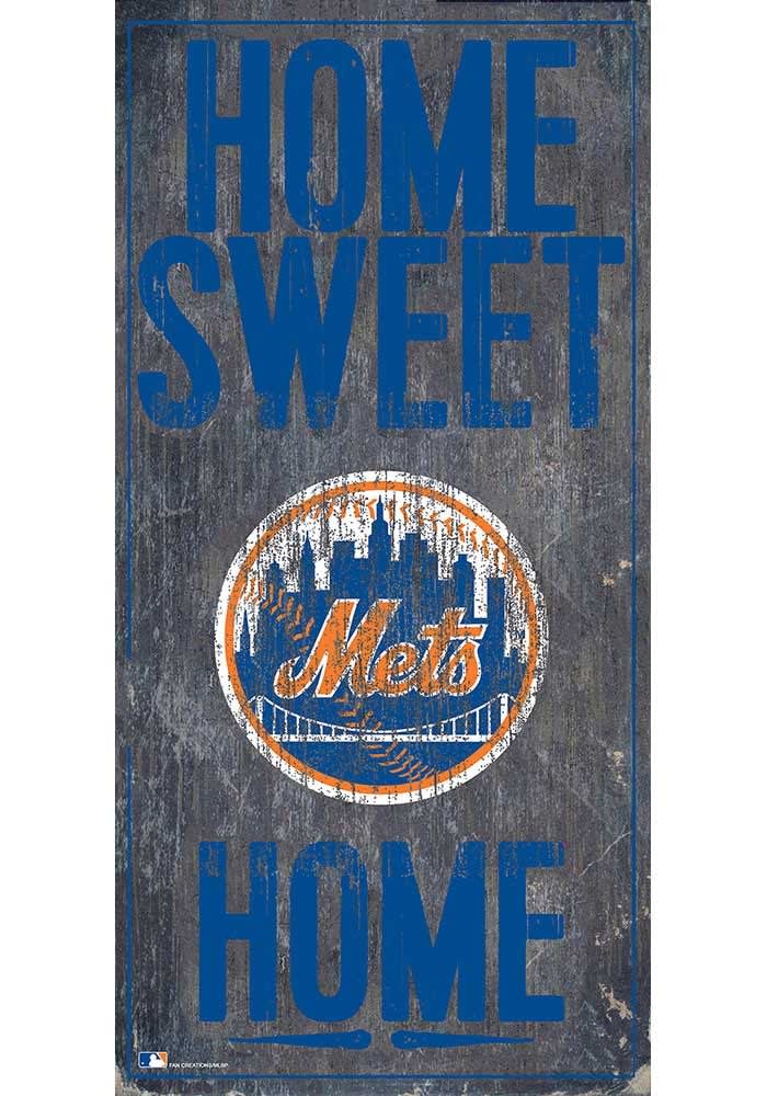 New York Mets Home Sweet Home Sign Blue - 32621386
