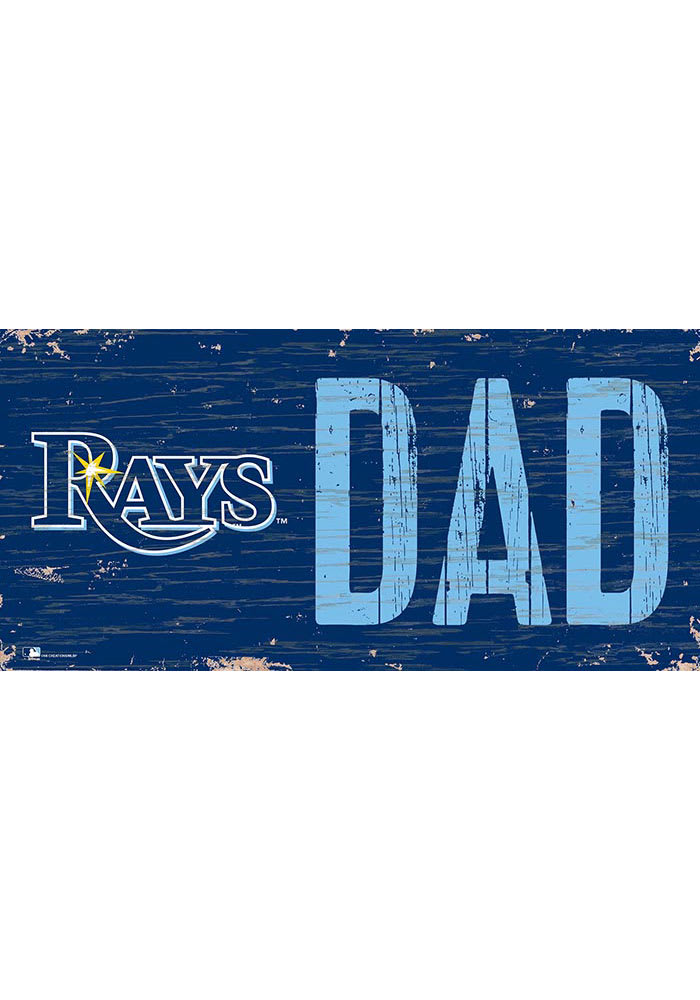 Tampa Bay Rays DAD Sign BLUE - 32621487