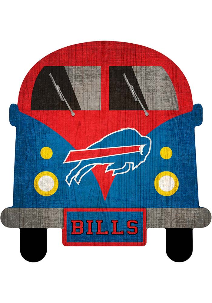 Buffalo Bills Team Bus Sign Blue - 326215298