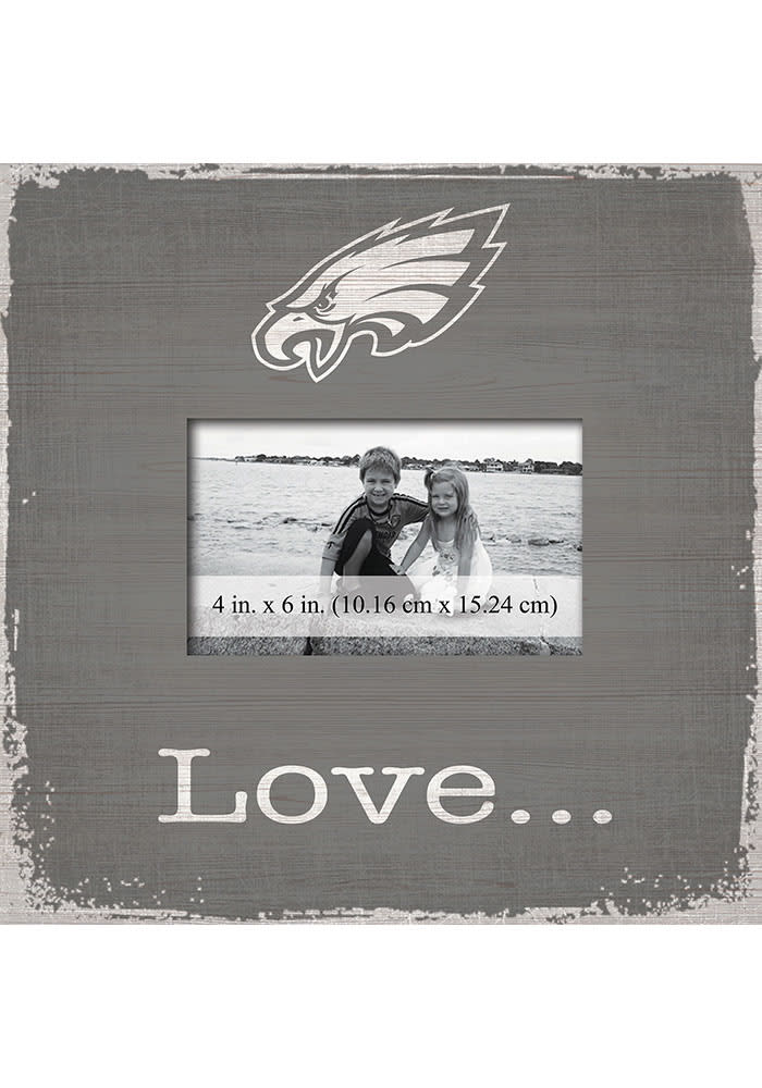 Philadelphia Eagles GRAY Love Picture Picture Frame - 326215475
