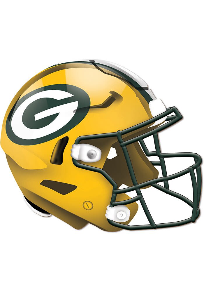 Green Bay Packers 24in Helmet Cutout Sign GREEN - 326215911