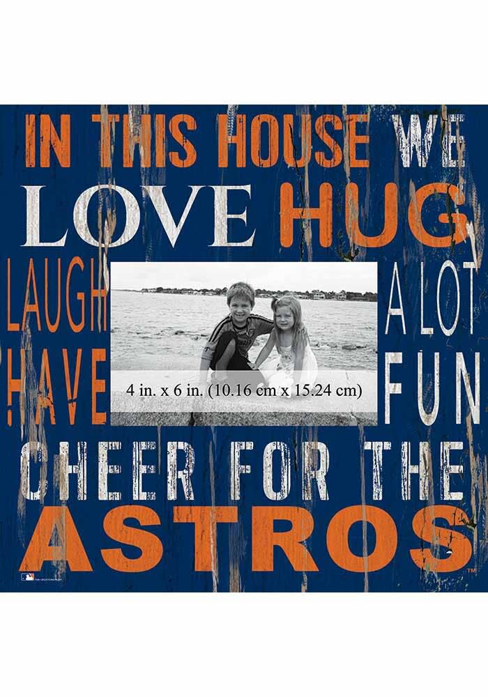 Houston Astros NAVY In This House 10x10 Picture Frame - 32621635