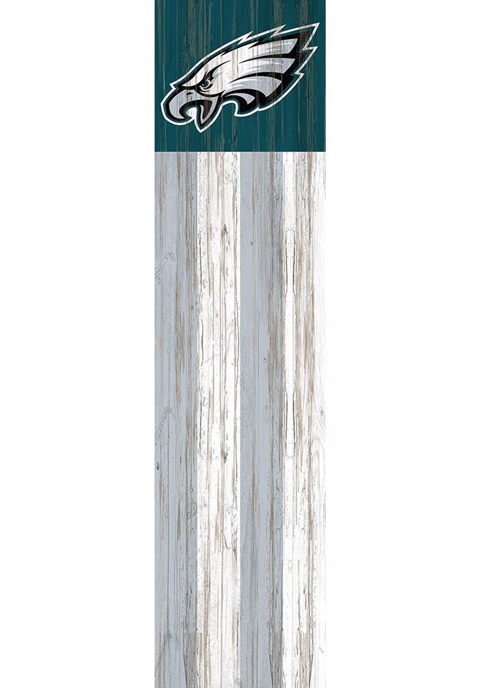 Philadelphia Eagles 48in Flag Leaner Sign White - 326216446