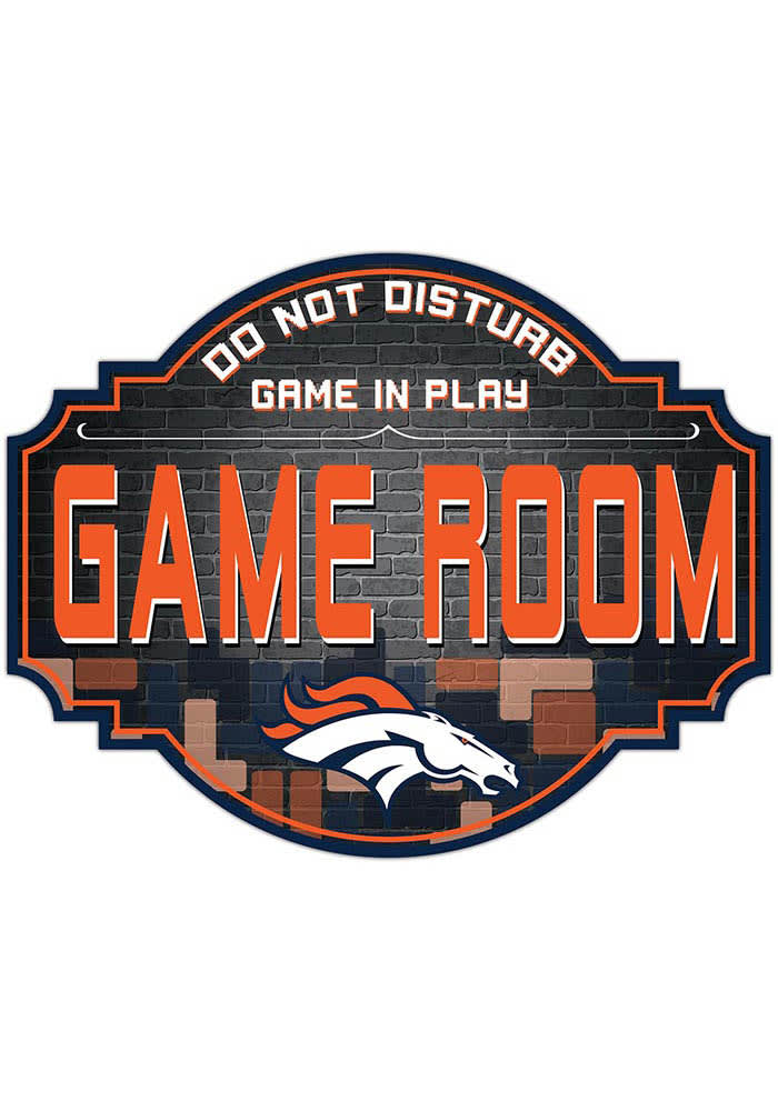 Denver Broncos 24in Game Room Tavern Sign NAVY - 326217401