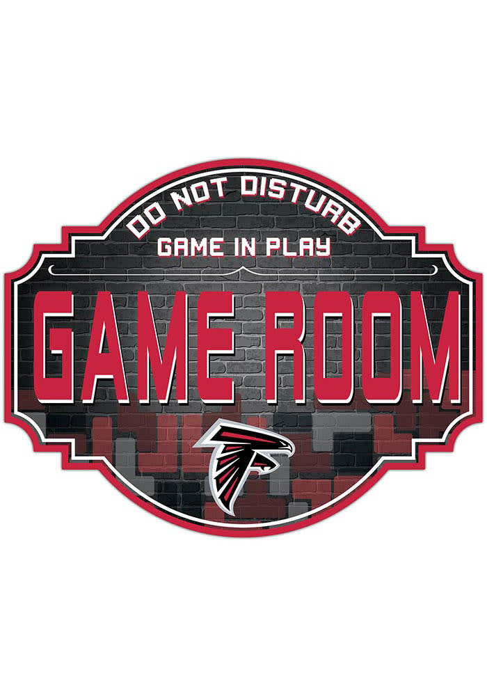 Atlanta Falcons 12in Game Room Tavern Sign Red - 326217424